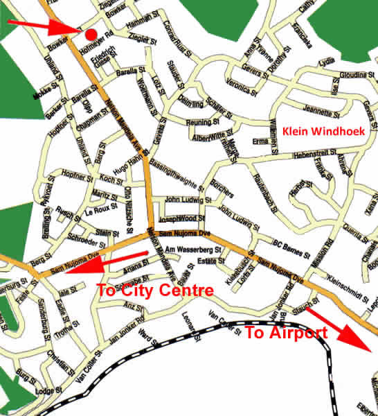 Welcome to Klein Windhoek Guesthouse Windhoek Namibia accommodation and ...